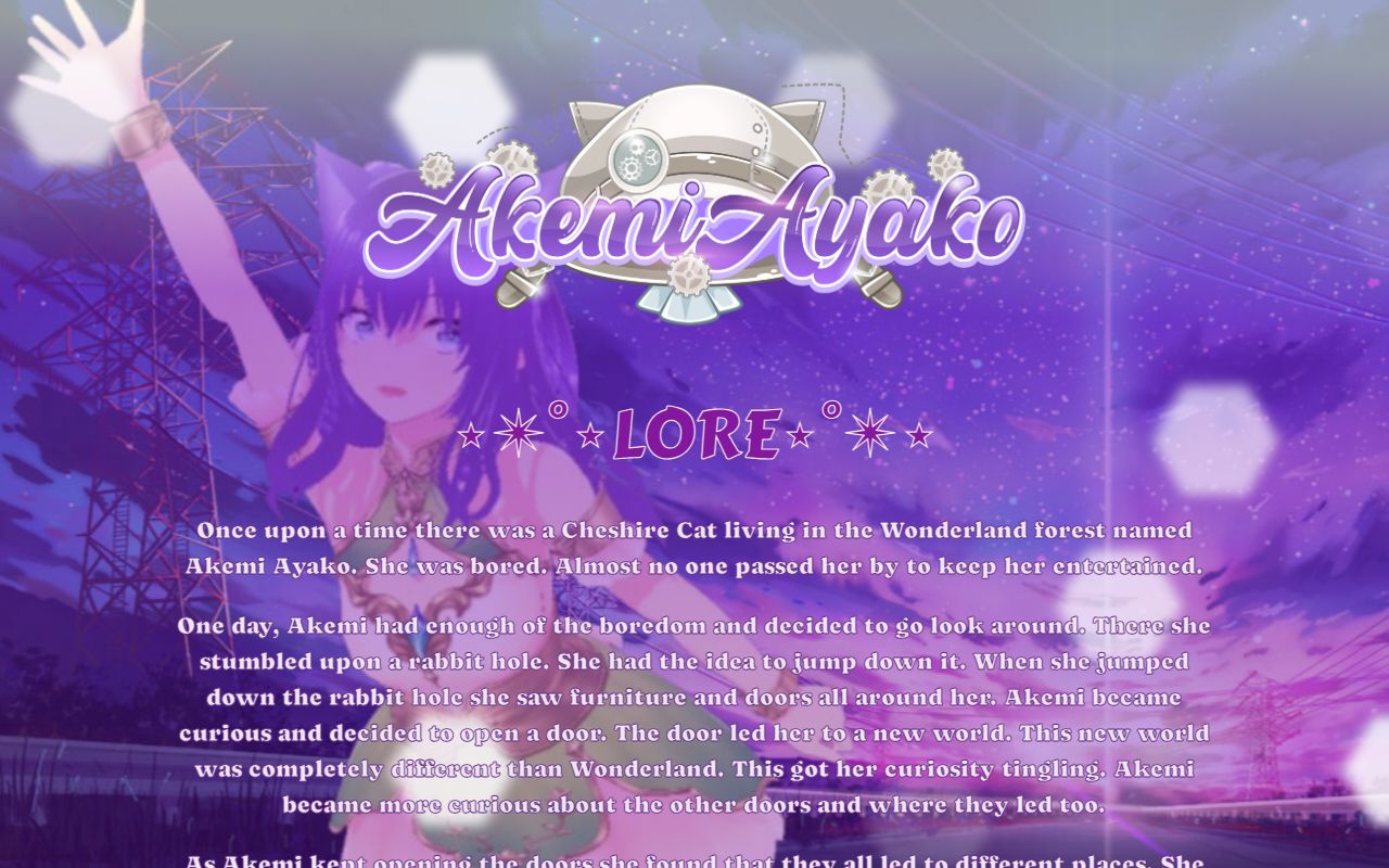 Akemi's Lore